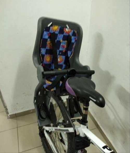 Детское кресло на велосипед полиспорт