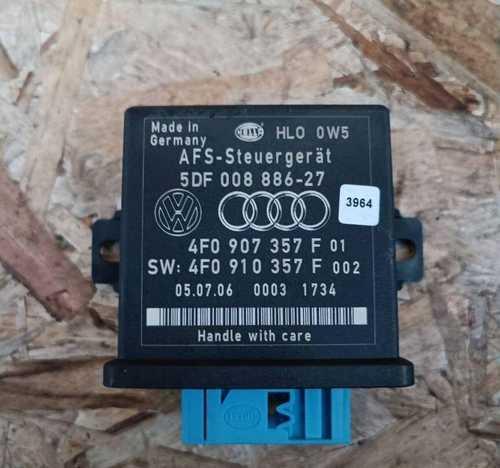 Блок корректора фар Audi A6 C6