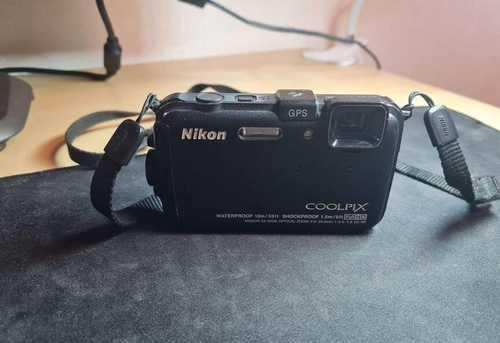 Компактный фотоаппарат nikon coolpix AW100