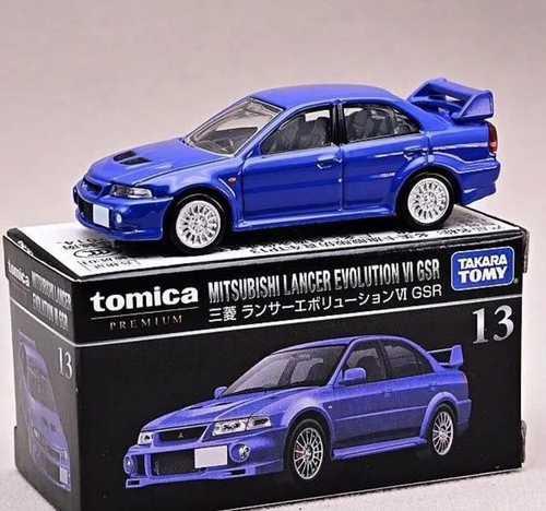 Tomica premium 1/64 Mitsubishi Lancer EVOlution VI