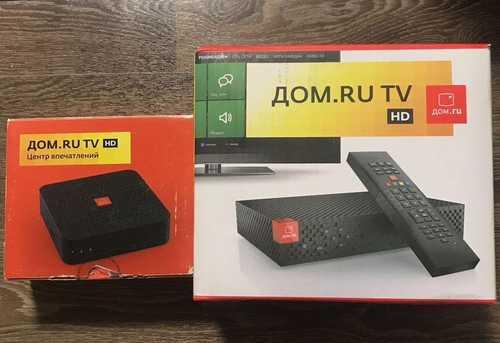 Две TV приставки дом.RU