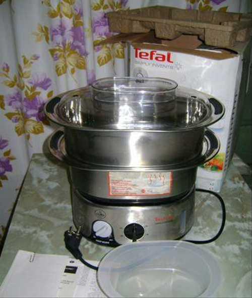 Пароварка из нержавейки Tefal VC 1017