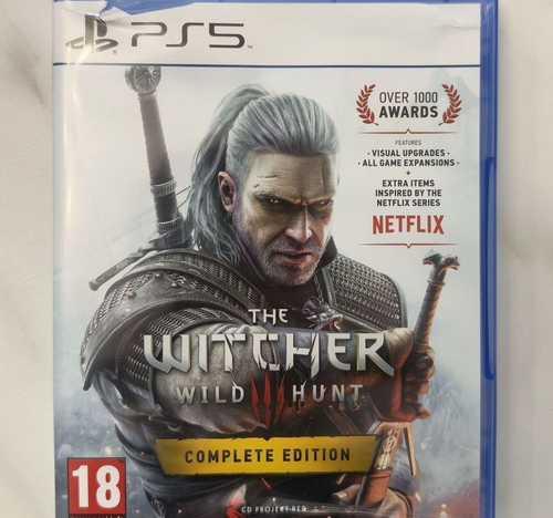 Игра The Witcher Wild Hunt для PS5