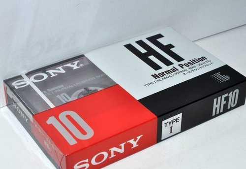 Аудиокассета sony HF 10 japan market (1273)