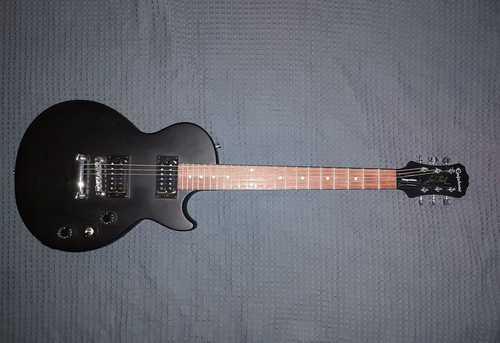 Электрогитара Epiphone Les Paul E1 Ebony VE - бу