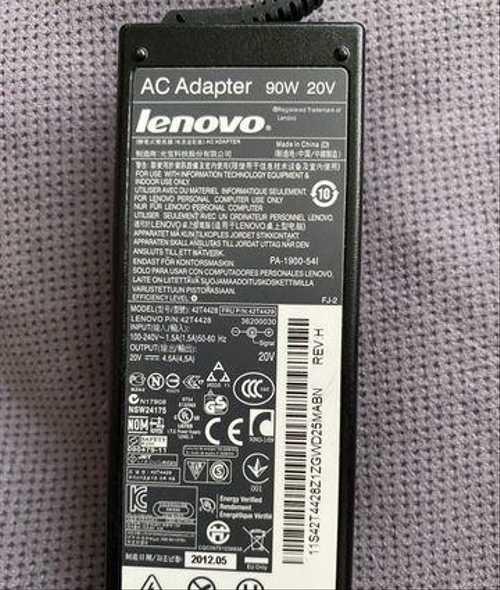 Блок питания Lenovo 90W 20V 4.5A (90 Вт)