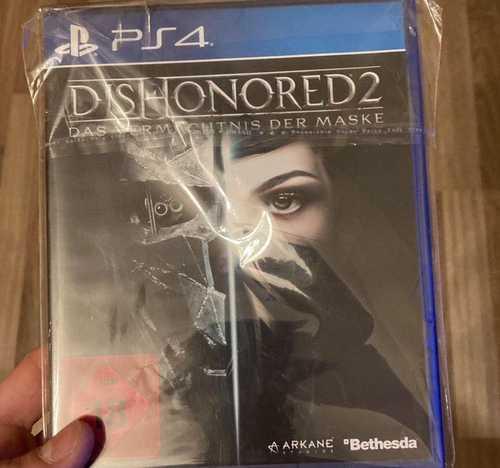 Игра ps4 dishonored 2