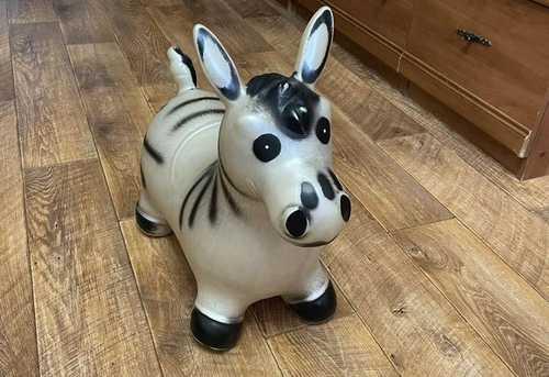 Игрушка Зебра попрыгун