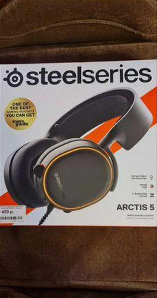 Игровые наушники steelseries