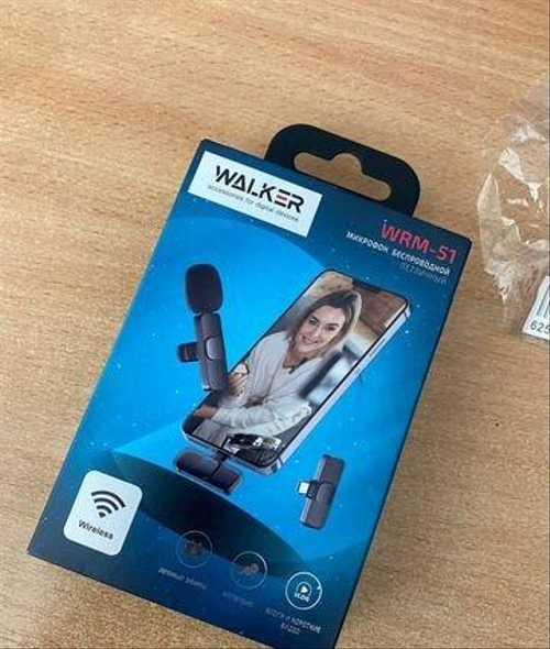 Микрофон петличка для iPhone Walker WRM-51