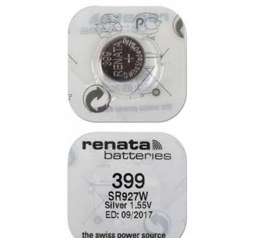 Батарейка Renata 399 SR927W до 12.2025