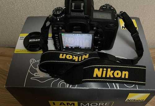 Зеркальная фотокамера Nikon D7000. Пробег 5 803