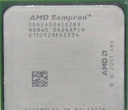 Процессор AMD Sempron 2600+ (S-754 512K/800MHz)