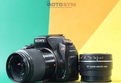 Sony a200 kit 18-70 + Sony 30mm f2.8 SAM