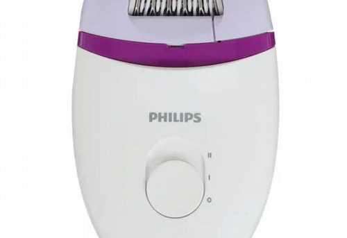Эпилятор Philips BRE225/00, белый, фиолетовый