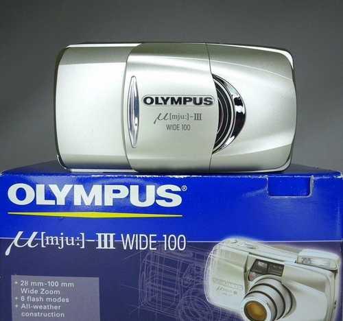 Olympus Mju iii Wide 100 проверен с плёнкой