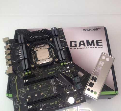 Материнская плата lga 2011 x99 e5-2666v3 32gb