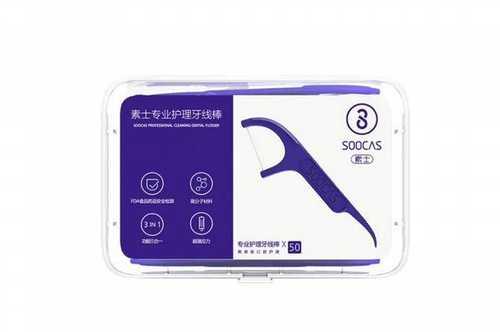Зубная нить Xiaomi Mijia 50pcs/box Daily Tooth