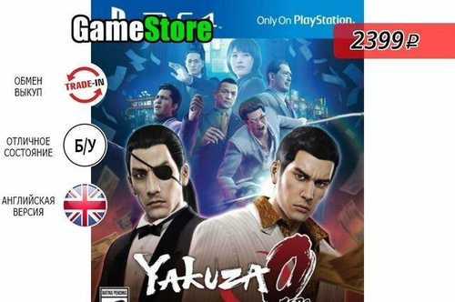 Б/у Yakuza 0 Zero Английская версия PS4