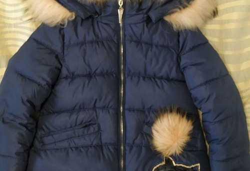 Зимняя куртка для девочки 110