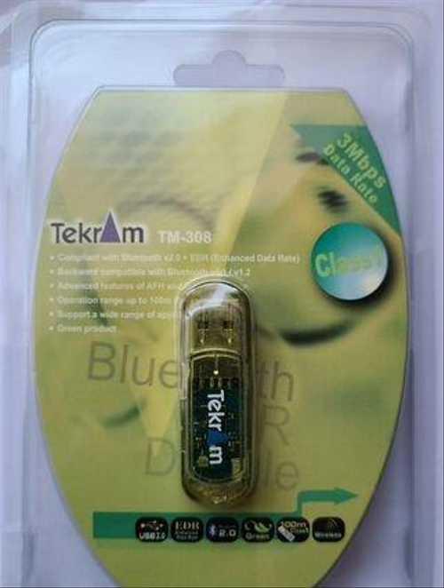 Bluetooth USB адаптер Tekram TM-308