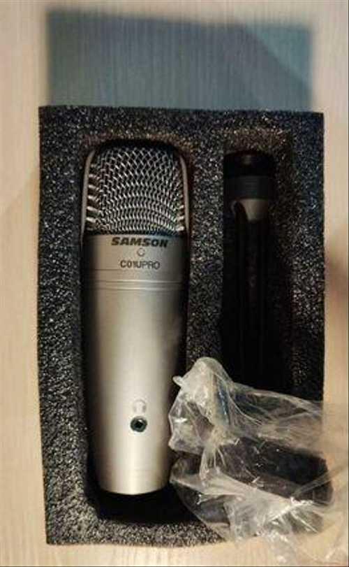 Микрофон студийный samson c01u pro