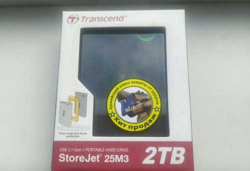 Переносной жесткий диск 2Tb Transcend