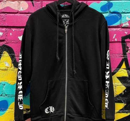 Худи на молнии Chrome Hearts Fuck You Thermal