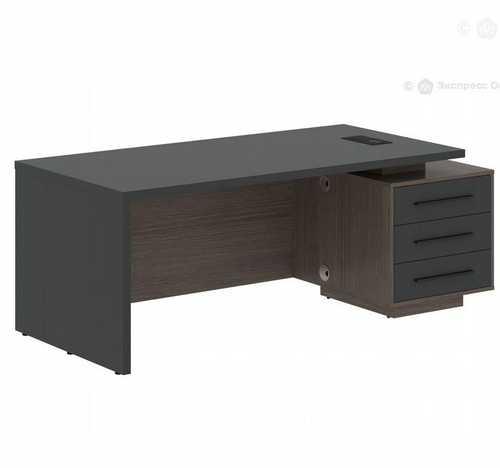 Стол для руководителя с тумбой Velion VCT 2090(R)