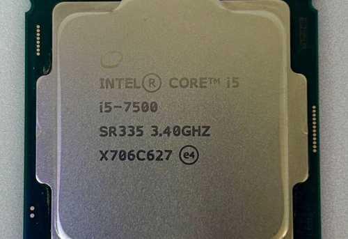 Процессор intel core i5 7500