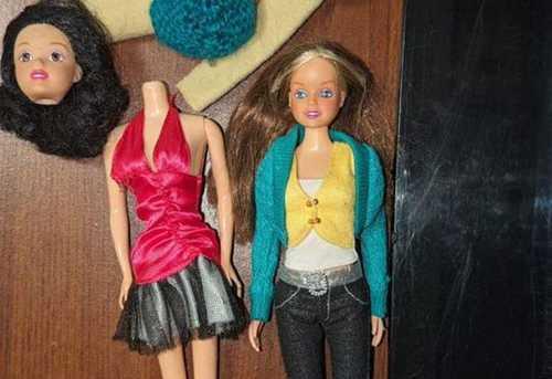 Барби лот голова тело кукла одежда