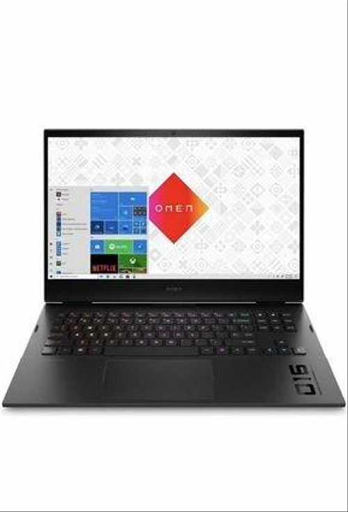 Новый Игровой ноутбук HP omen16 AMD Ryzen7