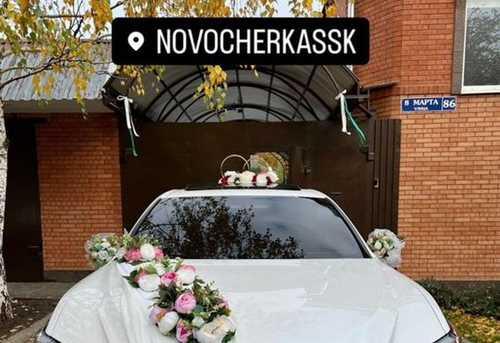 Свадебные украшения на машину,свадебный авто