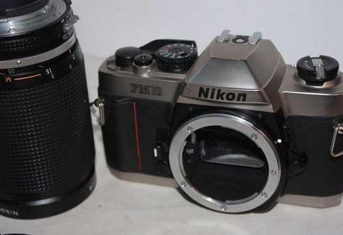 Фотоаппарат nikon FM 10 zoom Ais 35-135mm nikkor