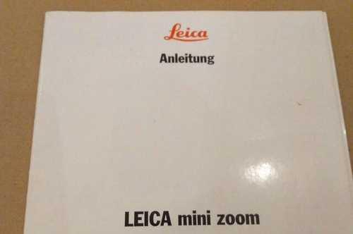 Паспорт инструкция по эксплуатации Leica mini