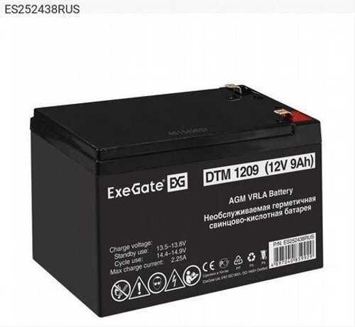 Батарея для ибп Exegate DTM 1209, es252438rus