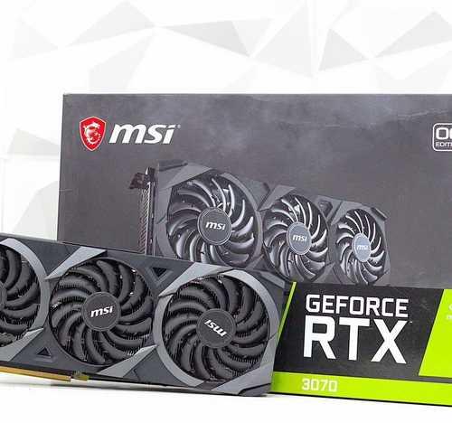 Видеокарта 8GB RTX 3070 MSI Ventus X3