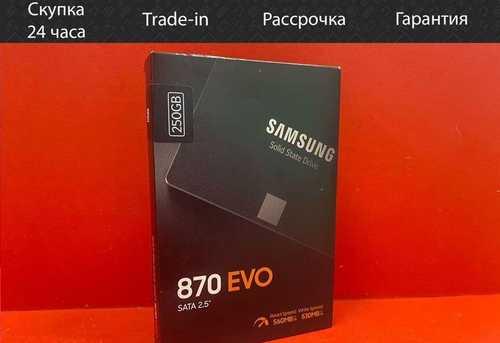 SSD диск Samsung 870 EVO 250 гб SATA