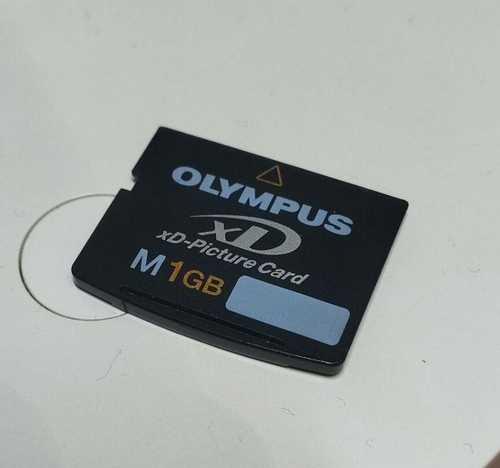 Olympus XD picture card карта памяти 1 гб