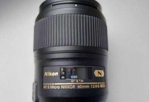 Nikon 60mm 2.8G Micro Nikkor
