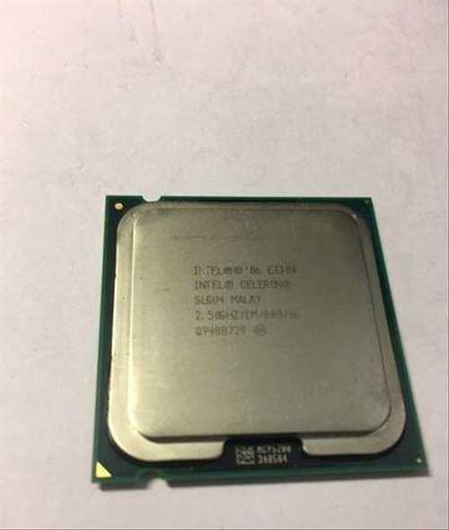 Процессор intel Celeron E3300