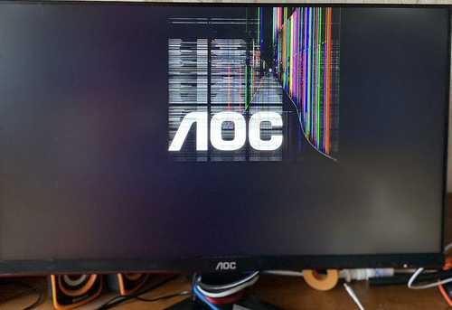 Игровой монитор AOC 24" 144 Hz под ремонт