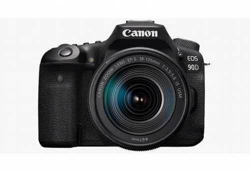Canon EOS 90D Kit 18-135mm f/3.5-5.6 IS USM Nano о
