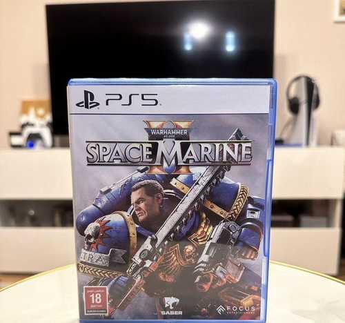 Warhammer 40000 space marine 2 ps5 диск