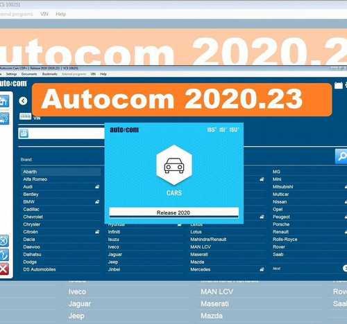 Установка по Autocom 2020.23