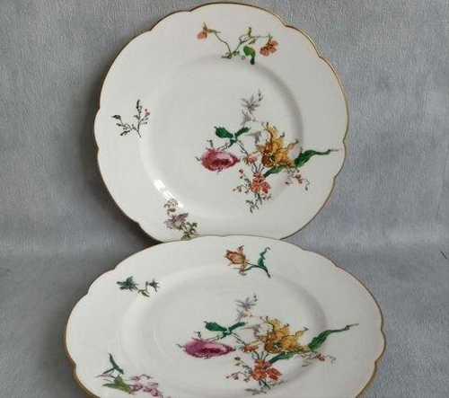 Две тарелки Limoges, Франция, 1877 - 1889 гг