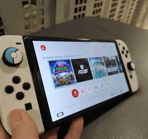 Nintendo switch oled прошитая 256гб