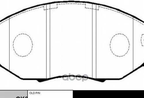 Колодки тормозные / GK0443 (ckkd-15) ckkd15 CTR