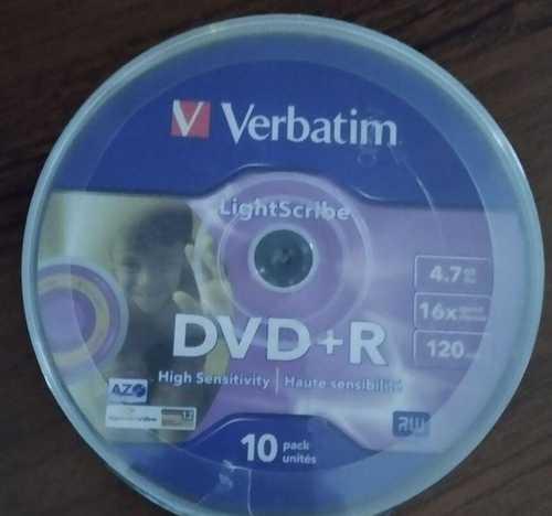 Verbatim DVD R LightScribe