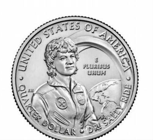 Памятная монета 25 центов Американские женщины - д